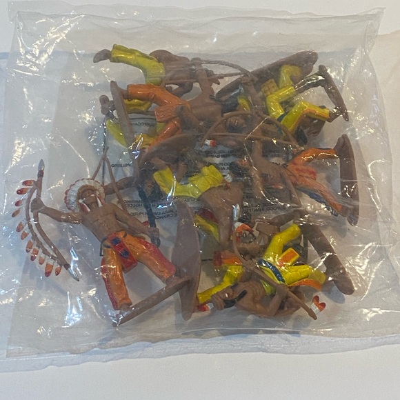 Toys | Vintage Native American Action Figure Set Nib | Poshmark